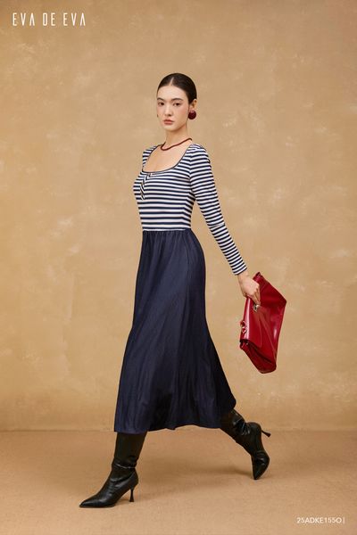 Đầm tay dài, 25ADKE155O – Eva De Eva