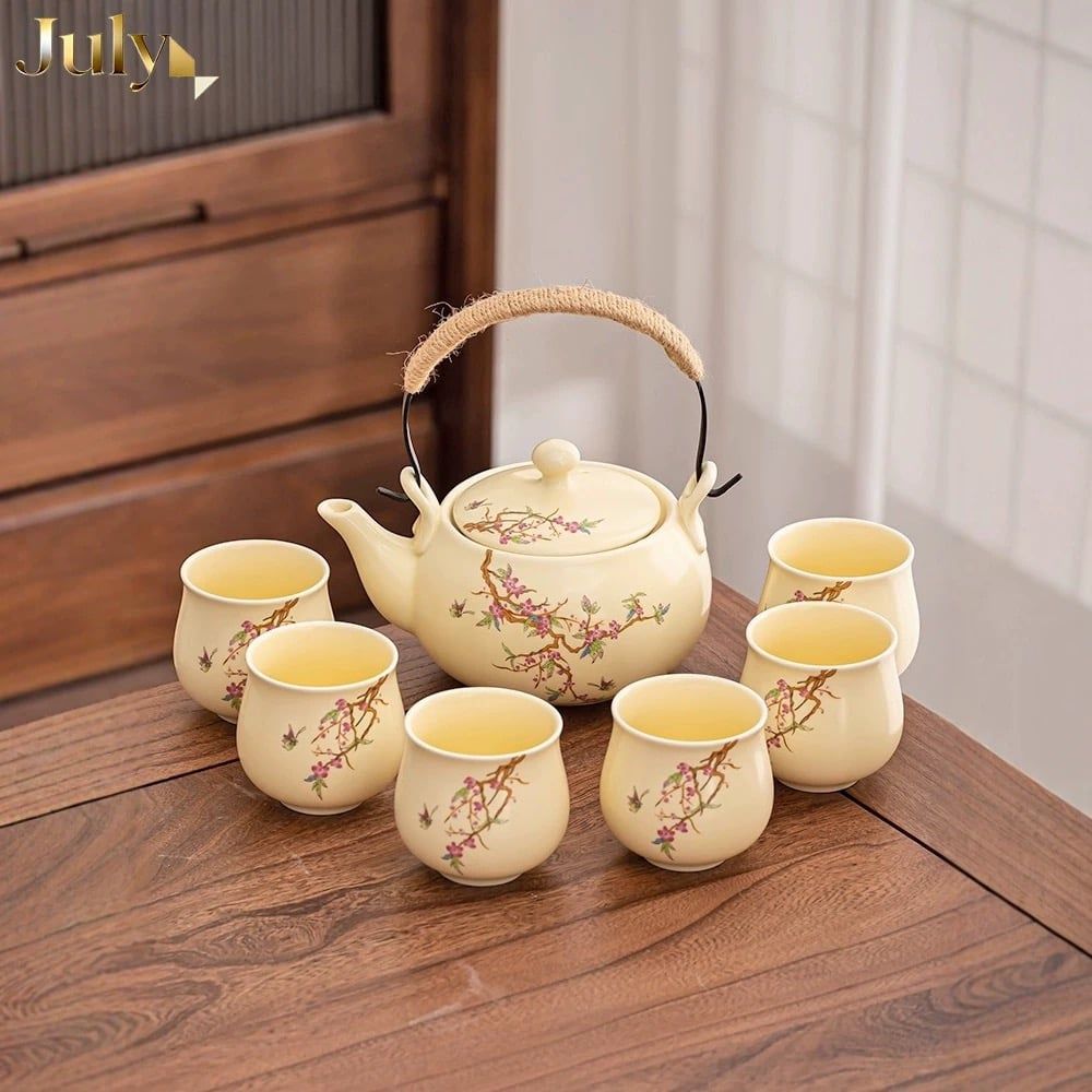 Bộ Ấm Trà Lộc Đào Xuân – A Little Leaf