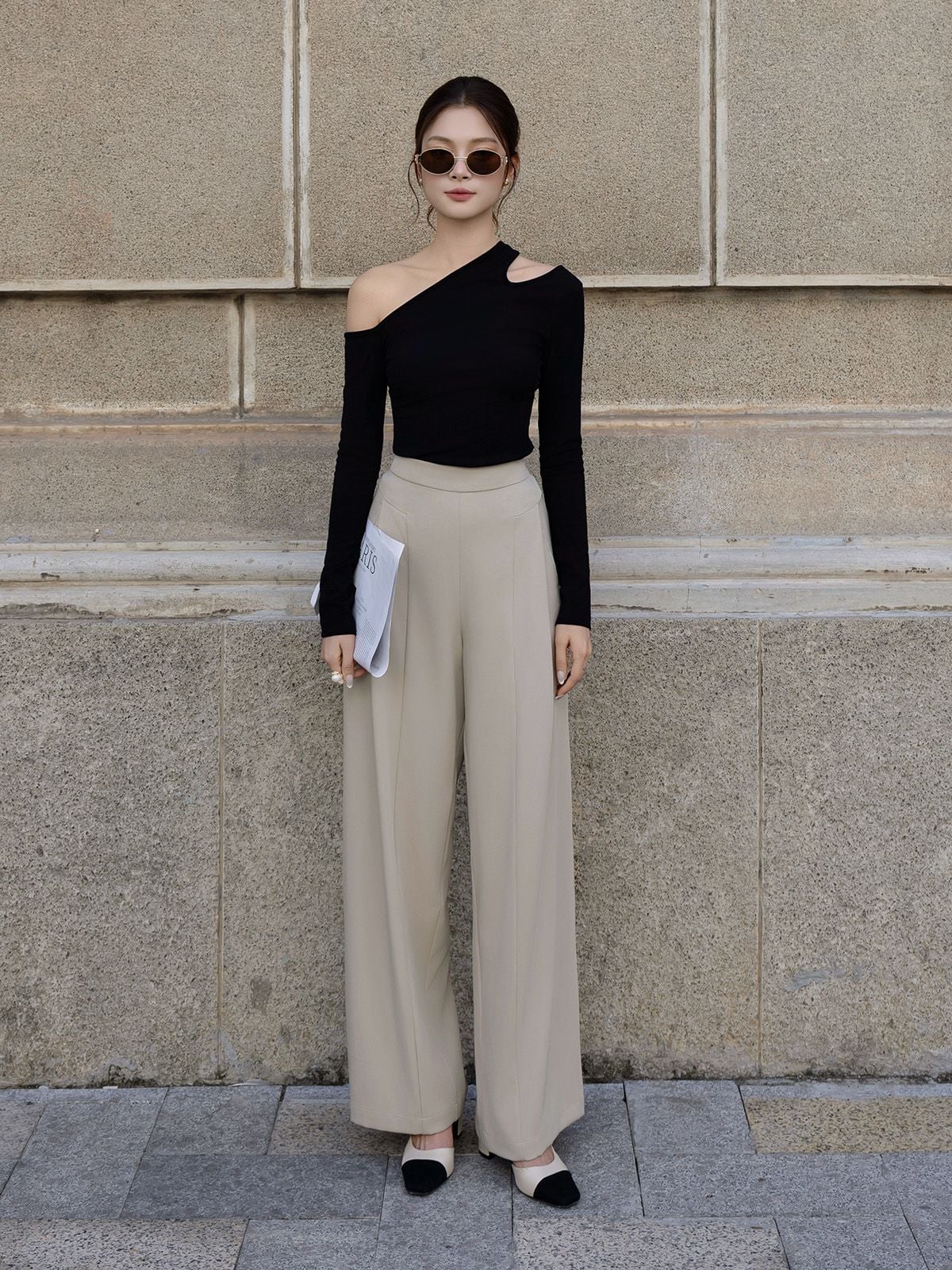 Quần suông công sở chất kaki dài QAA28A – BBSTORE'S