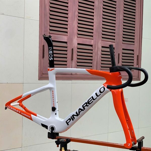 Khung road carbon Pina F 2026 phanh đĩa – Hanoibike shop