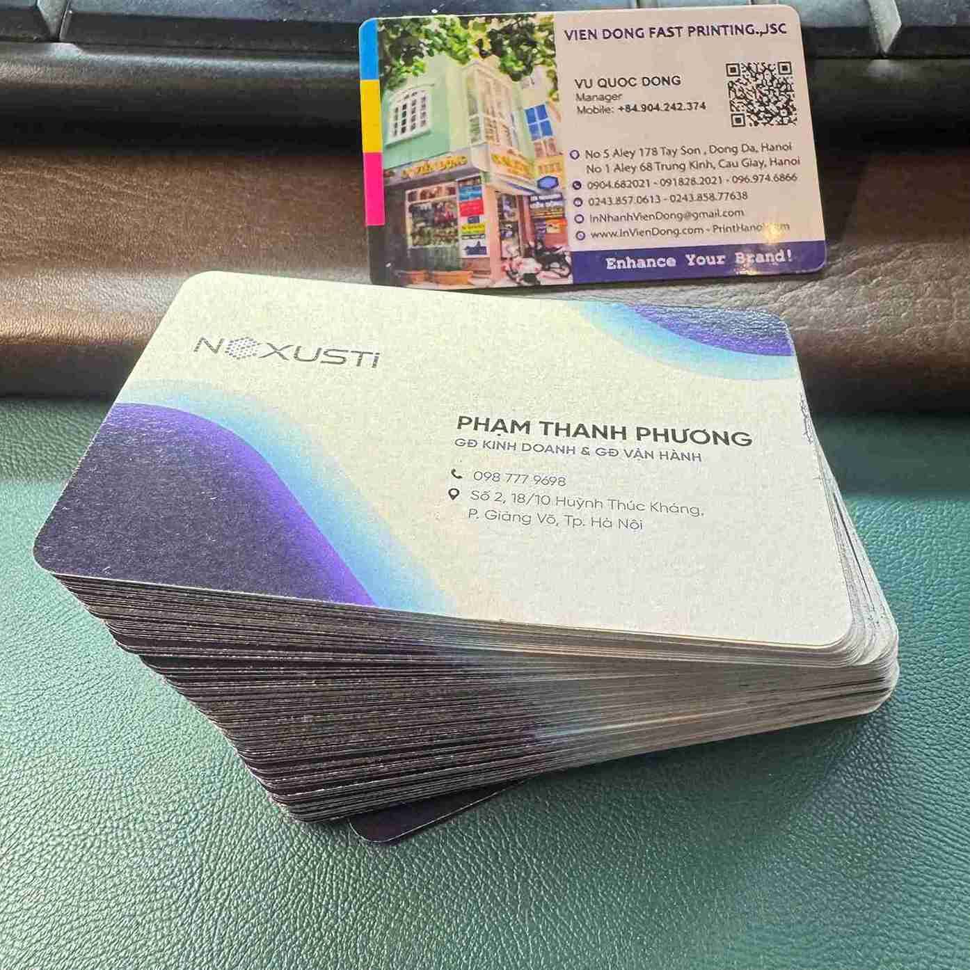 In card Visit lấy ngay tại Hà Nội 2026 – Túi & Hộp Qùa Tặng + In Card ...