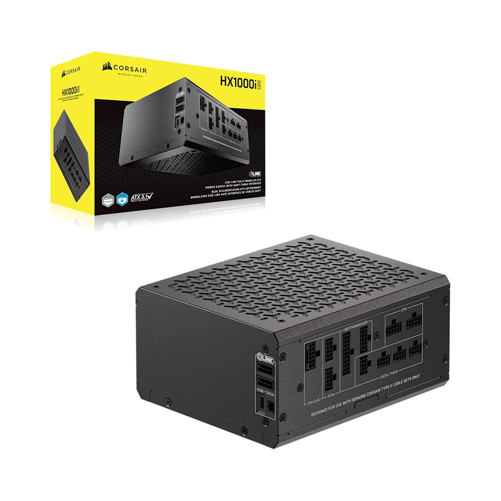Nguồn máy tính Corsair HX1000i SHIFT 1000W 80 Plus Platinum CP-9020265– TPLAB