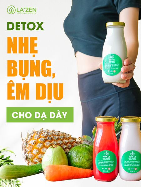 Liệu trình detox 3-5-7 ngày La'zen – LA'ZEN