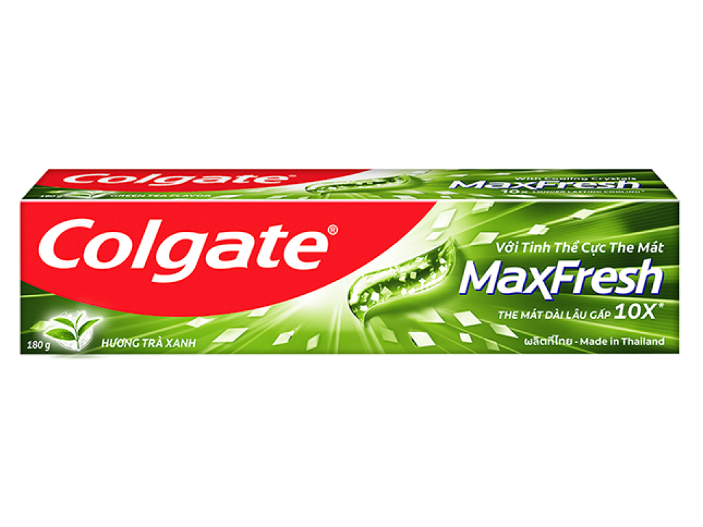 KĐR Colgate Maxfresh trà xanh hộp 180g – Cửa hàng SVMart - Vì chất ...