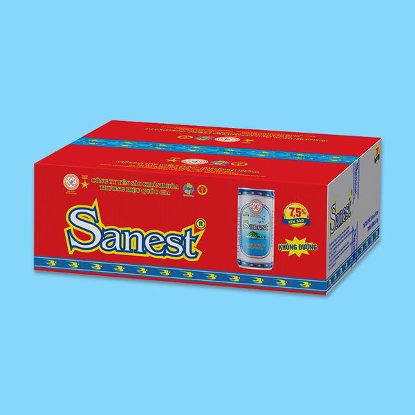 Nước Yến sào Khánh Hòa Sanest không đường thùng 30 lon 190ml - S003T30 – Cửa hàng SVMart - Vì ...