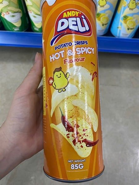 SN- Potato Crisps Hot & Spicy Flavour Andy Deli 85g – MOONMILK ...