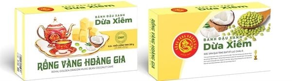 SN.PC- Coconut Mung Bean Cake Royal Golden Dragon 300g – MOONMILK ...
