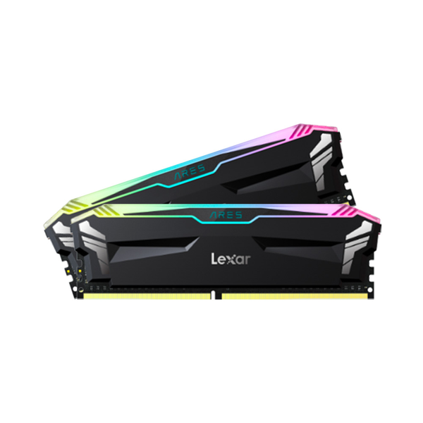 Ram DR5 32GB 6400 Lexar ARES RGB U-DDIM (2x16) Đen/Black - Máy tính ...