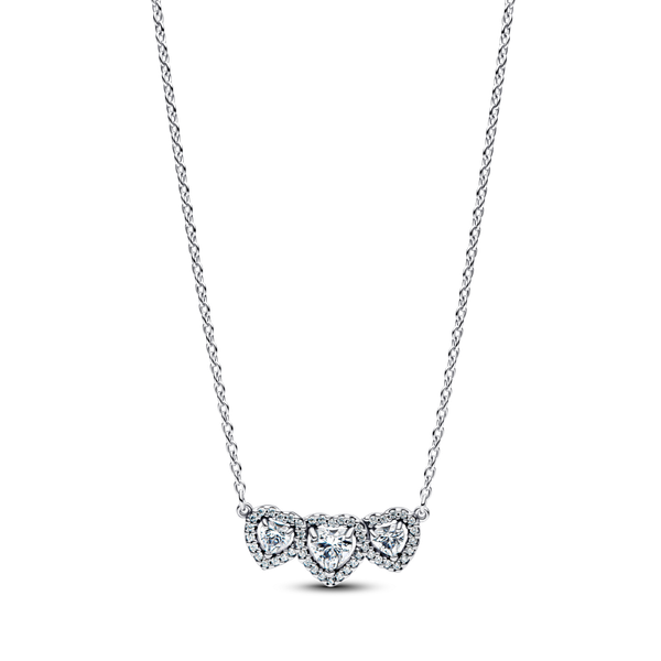Dây Chuyền Pandora Timeless Bạc Trái Tim Gắn Kết – Pandora Việt Nam