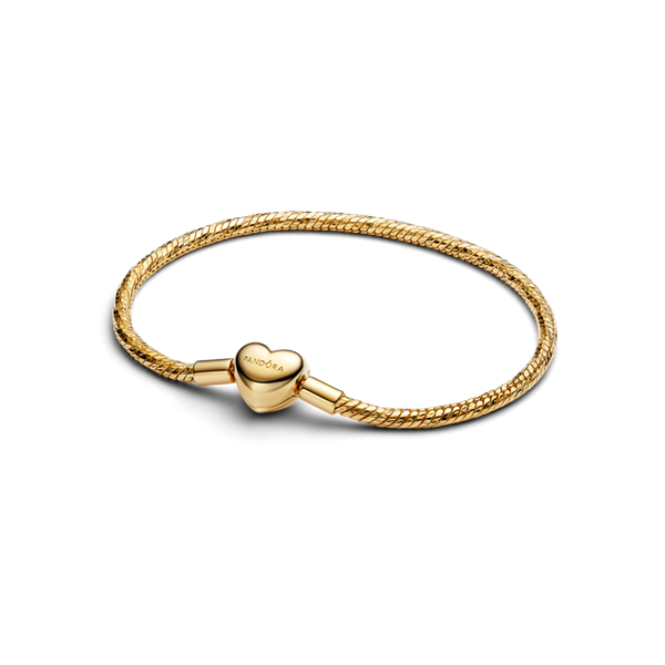 Vòng Pandora Mạ Vàng 14K Khóa Trái Tim Khắc Thông Điệp – Pandora Việt Nam