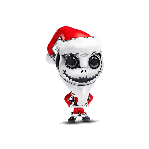 Charm Pandora Bạc Disney Ông Già Noel Jack Skellington Sắc Đỏ Đen ...