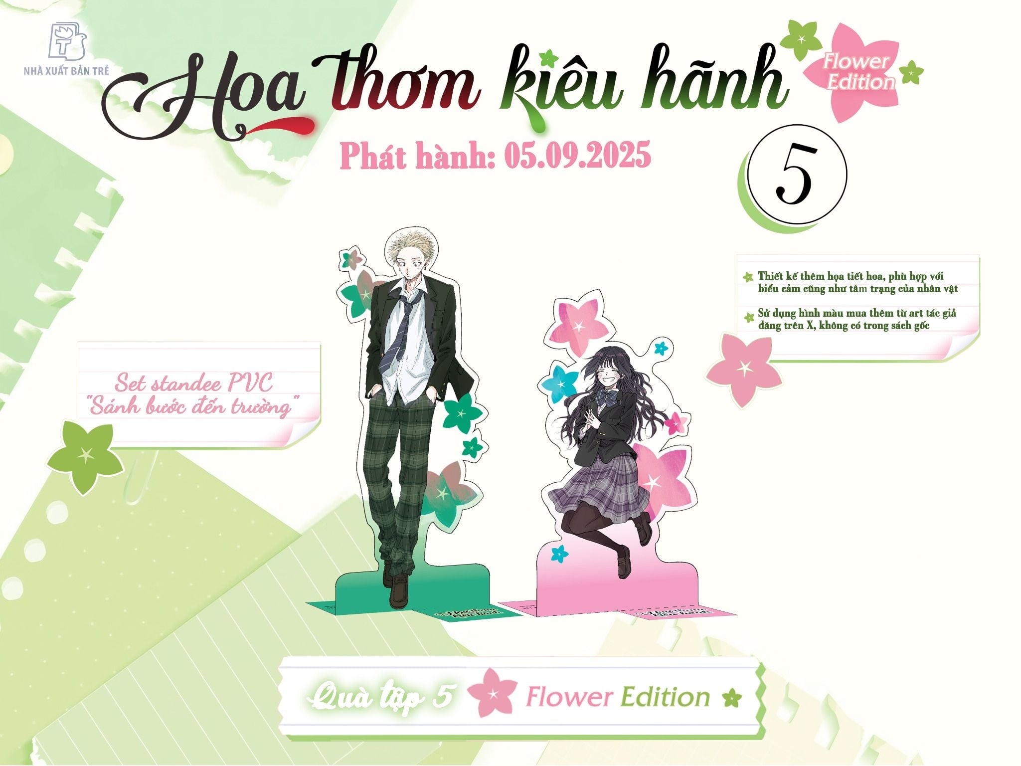 Hoa Thơm Kiêu Hãnh Tập 5 Flower Edition Tặng Kèm Nhanvanvn