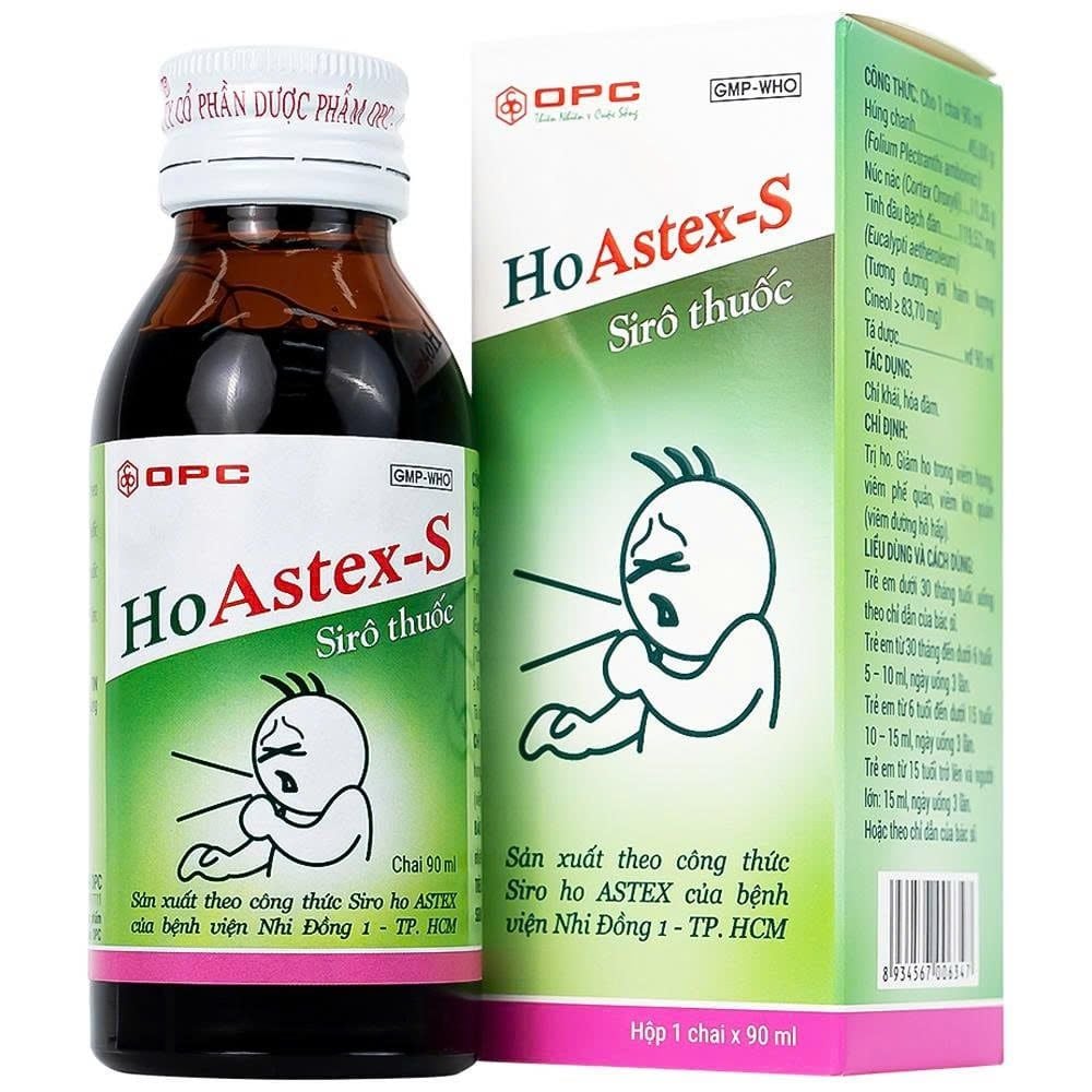 Ho Astex S Siro OPC (C/90ml) – SHOPTHUOC
