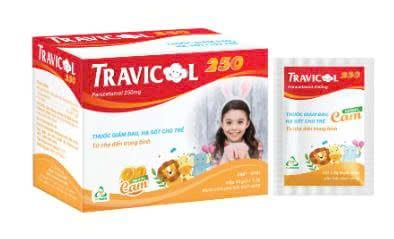 Travicol Paracetamol 250mg Tv.Pharm (H/30G/1.5Gram) – SHOPTHUOC