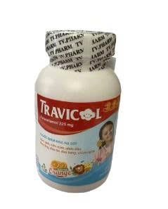 Travicol Paracetamol 325mg Tv.Pharm (C/200V) – SHOPTHUOC