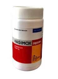 Hagimox capsules Amoxicilin 500mg DHG (C/100V) (Đỏ - Cam) – SHOPTHUOC
