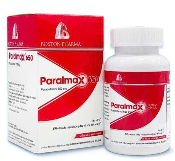 Paralmax 650mg Boston (C/200V) – SHOPTHUOC