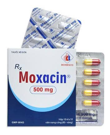 Moxacin Amoxicillin 500mg Domesco (H/100V) (viên nang) – SHOPTHUOC