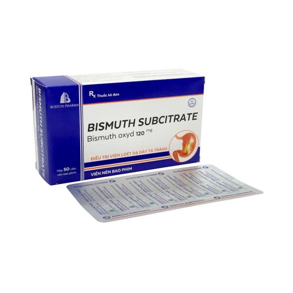Bismuth Subcitrate Boston (H/50V) – SHOPTHUOC