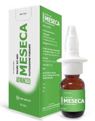 Meseca Advanced Fluticasone furoate 27.5mcg Merap (C/60 liều) – SHOPTHUOC