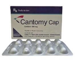 Cantomy Cap Cefdinir 300mg Hasan (H/50V) (viên nang) – SHOPTHUOC