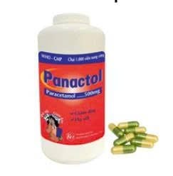 Panactol Paracetamol 500mg Khapharco (C/1000v) (viên nang) – SHOPTHUOC