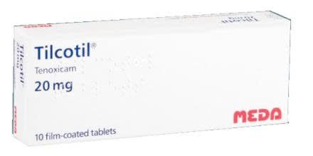 Tilcotil Tenoxicam 20mg Cenexi SAS (H/30V) (viên nén) – SHOPTHUOC