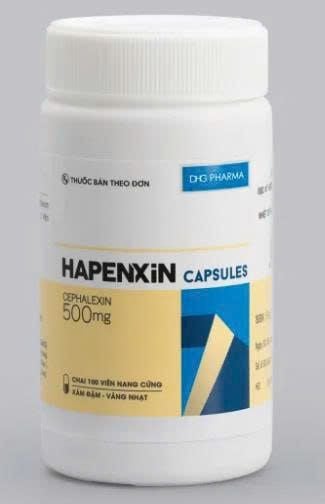 Hapenxin capsules 500mg DHG (C/100V) (Vàng) (viên nang cứng) – SHOPTHUOC