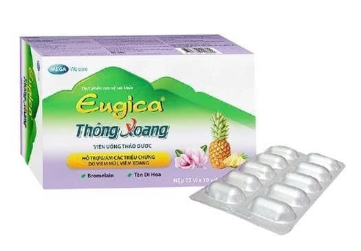 Eugica Thông Xoang Mega (H/30V) (viên nang cứng) – SHOPTHUOC