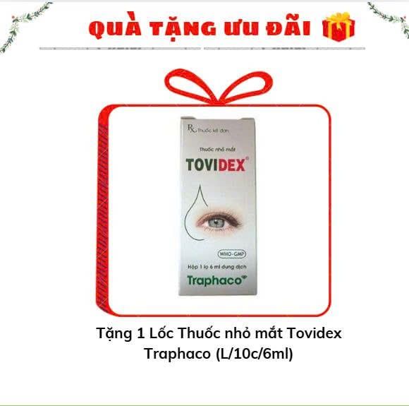 Tặng 1 Lốc Thuốc nhỏ mắt Tovidex Traphaco (L/10c/6ml) – SHOPTHUOC