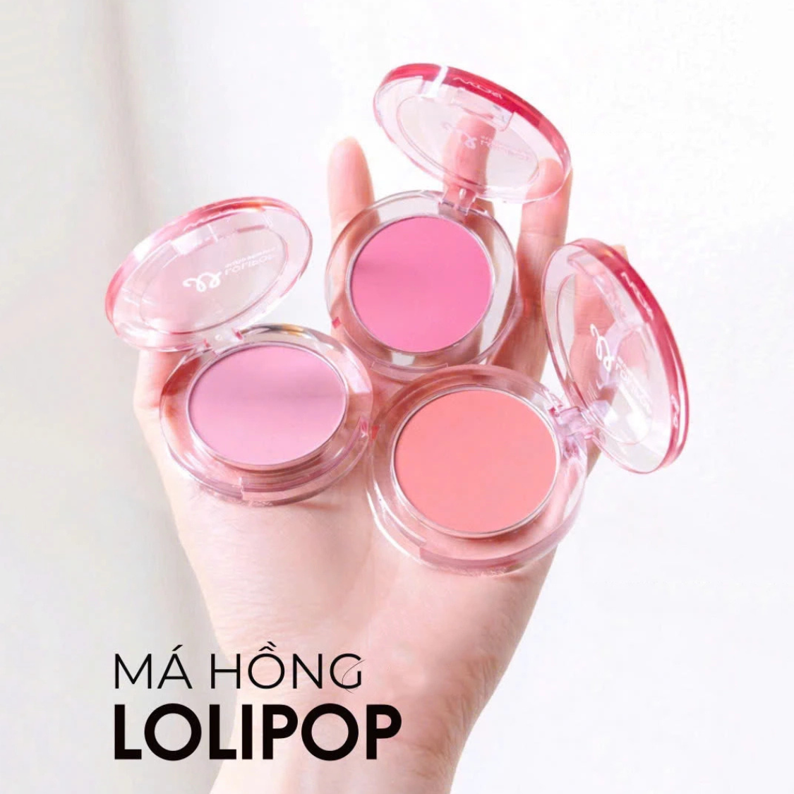 Phấn Má Hồng Vacosi Lolipop Blush Powder 5.6gPhấn Má Hồng Vacosi ...