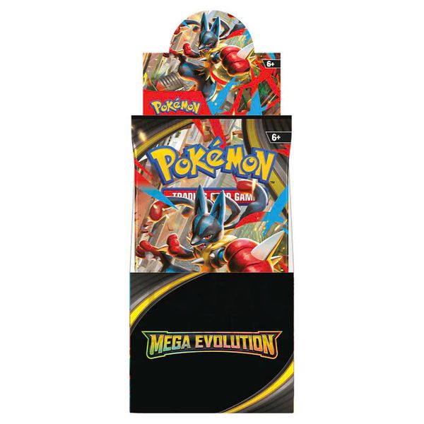 Pokemon TCG : Mega Evolution Half Booster Box 18 Pack – Gameus