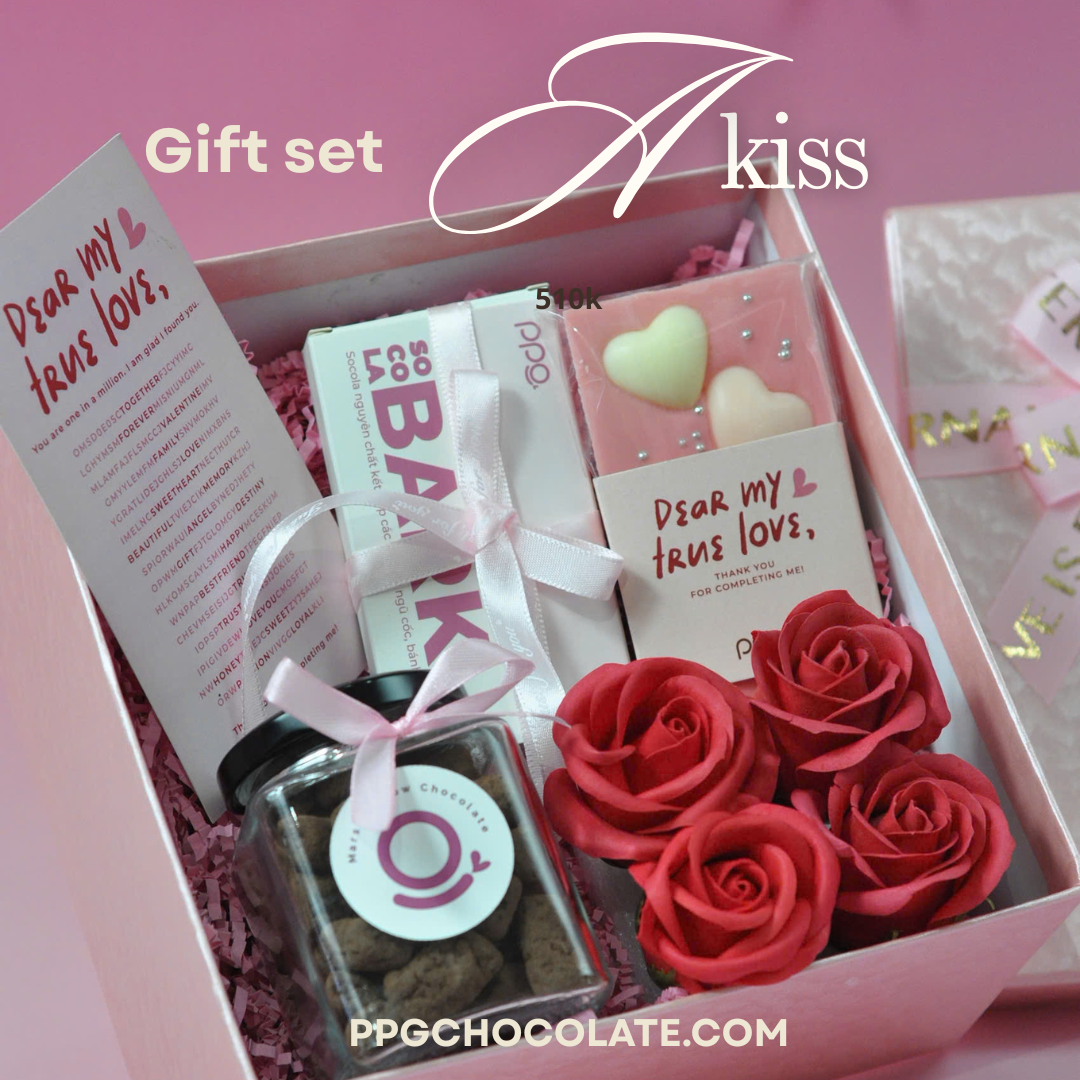 A kiss- BST Valentine 2026 – PPG Chocolate [Socola tươi nama; quà tặng ...