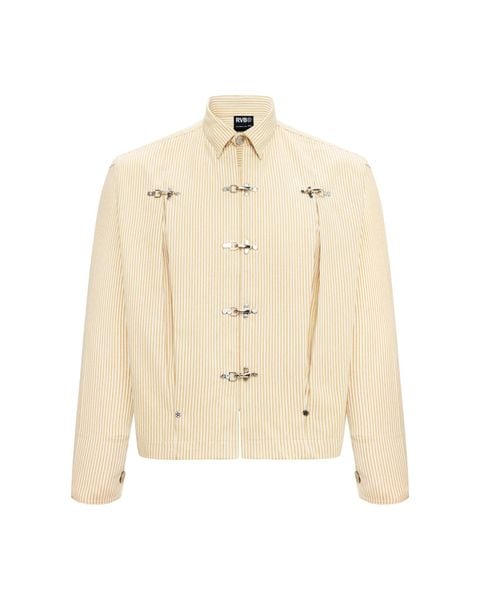 CELESTIAL Denim Jacket BEIGE – RVB - RANVERBAE OFFICIAL