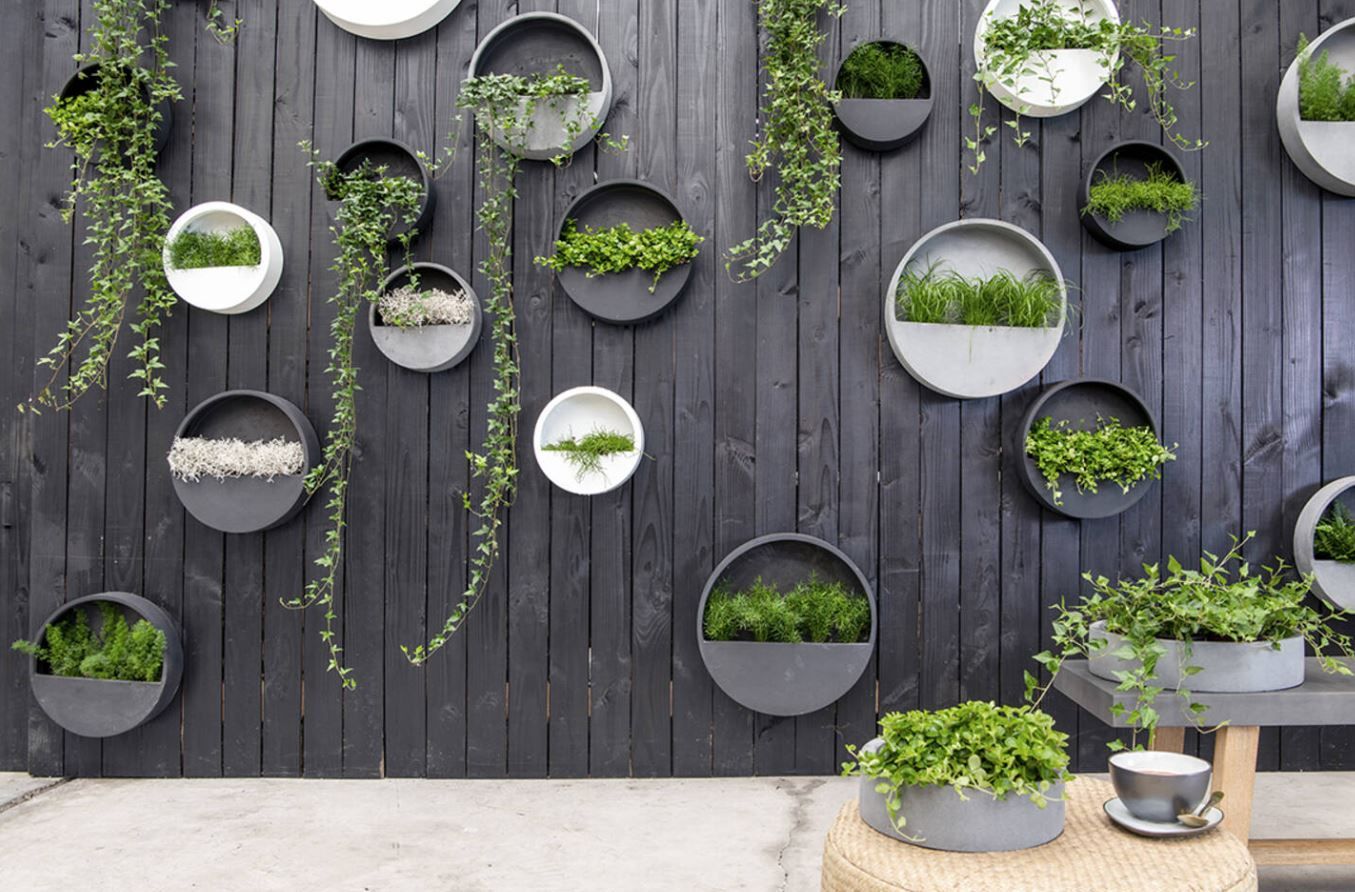 Hanging Round Fiberstone Wally Planter |AUFS171 – Aurora Pots