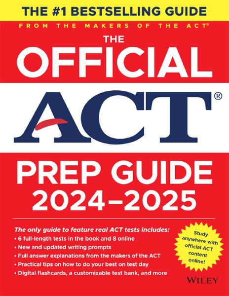 The Official ACT Prep Guide 2024-2025 – E-books Max30