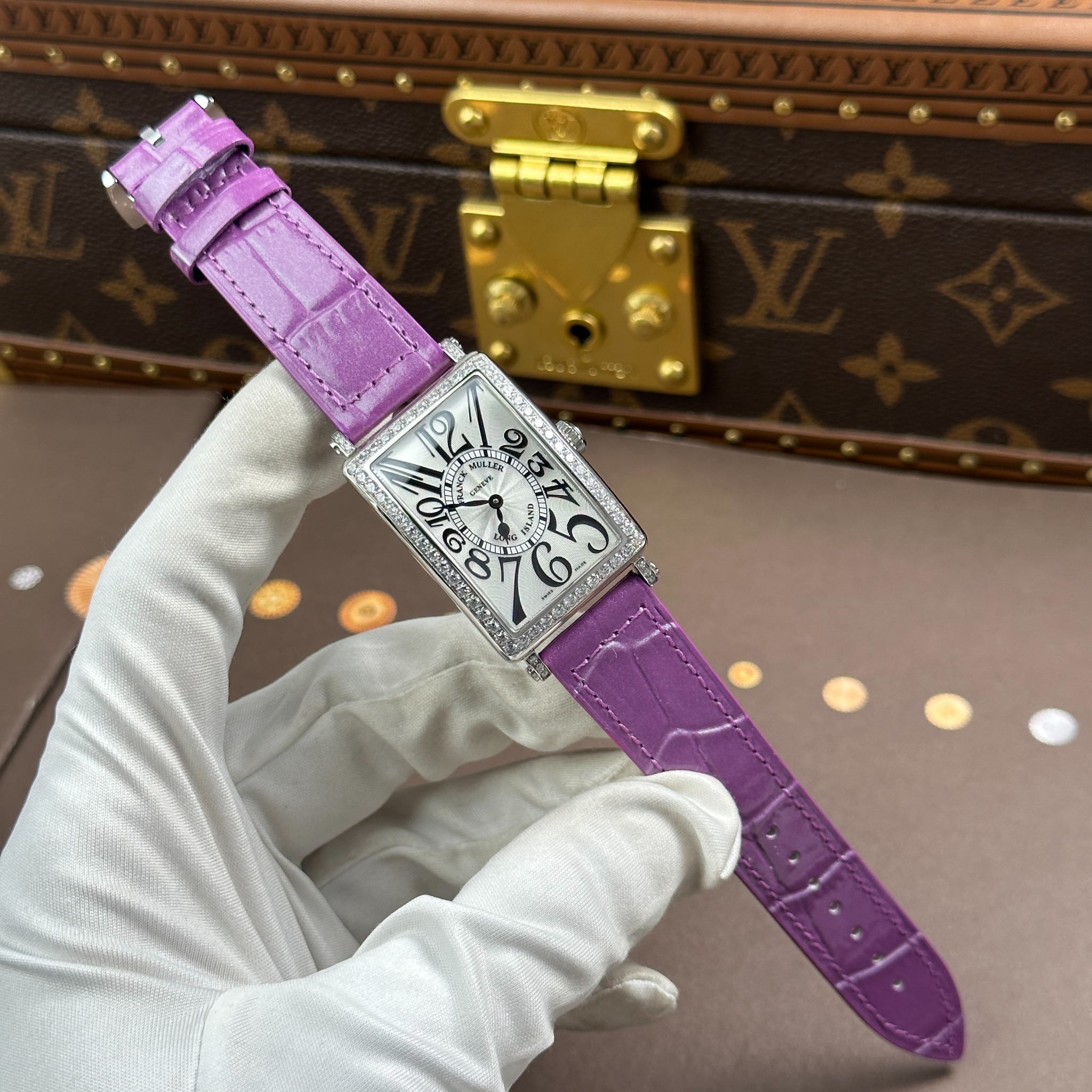 FRANCK MULLER LONG ISLAND 26 MM - Đồng Hồ Franck Muller - Nữ - DHTT323 ...