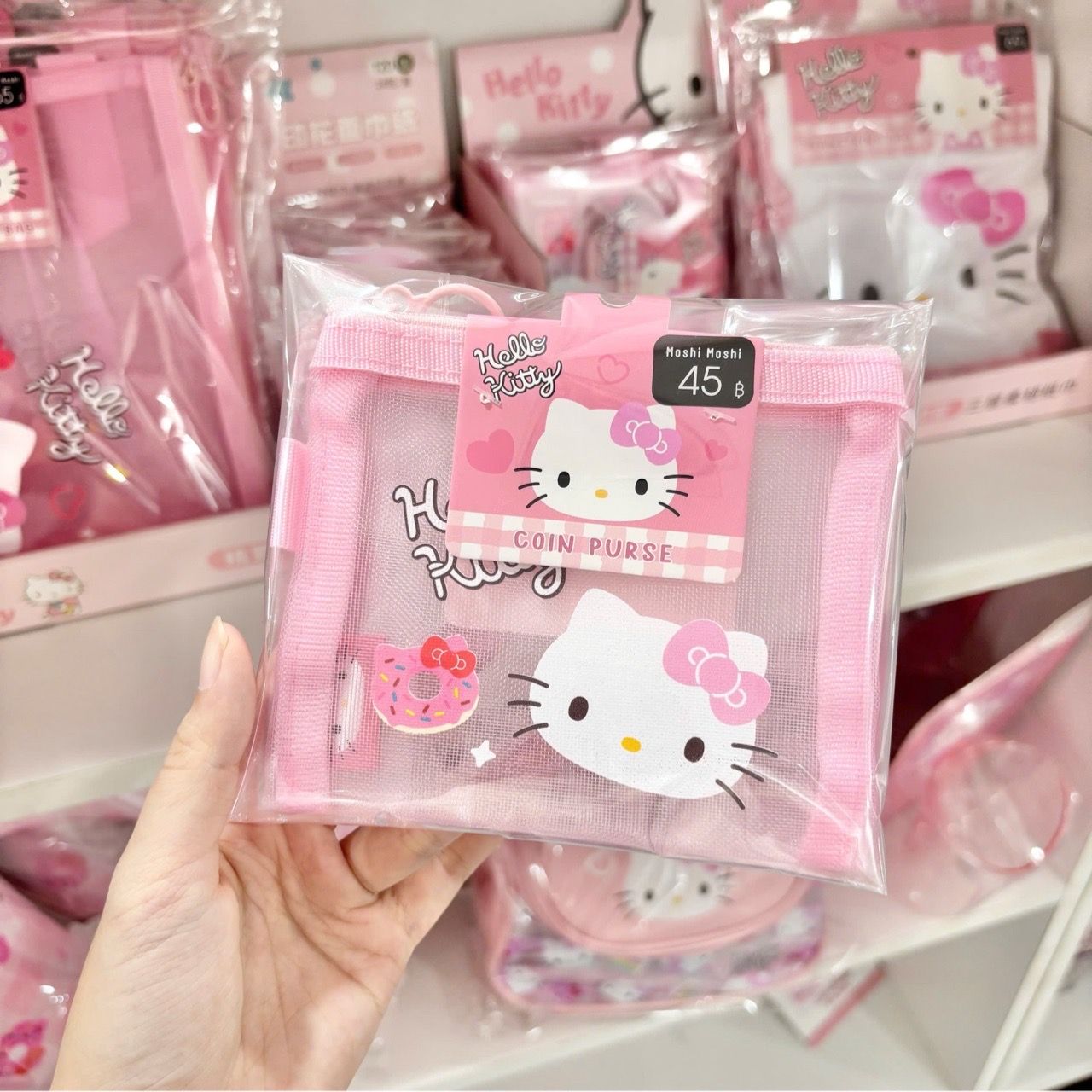 Túi Cá Nhân Dạng Lưới Moshi Hello Kitty Thailand – NVA BEAUTY