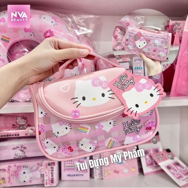 [Sẵn Hàng HCM] Túi đựng mỹ phẩm cá nhân Moshi Hello Kitty Thailand ...