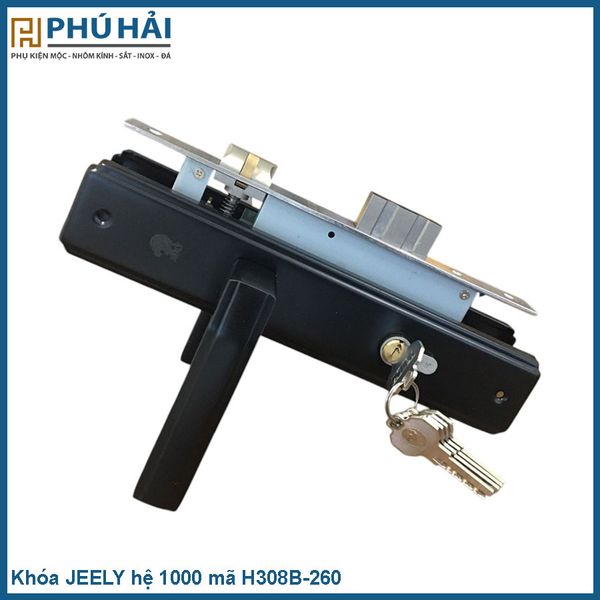 Khóa JEELY hệ 1000 mã H308B-260 (16b/t) màu đen VC – Phân Phối Vật Tư ...