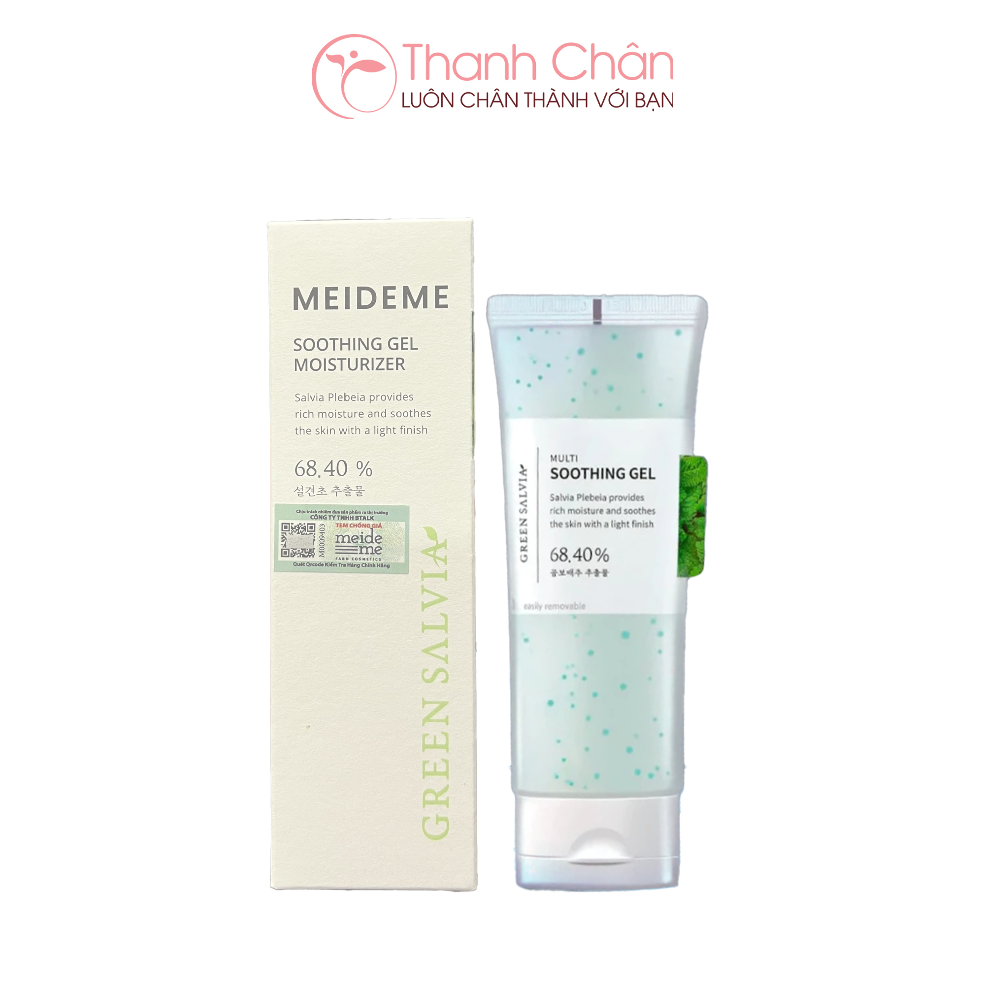 Kem Dưỡng Meideme Green Salvia Soothing Gel Moisturizer 70ml Thanh Chân ...