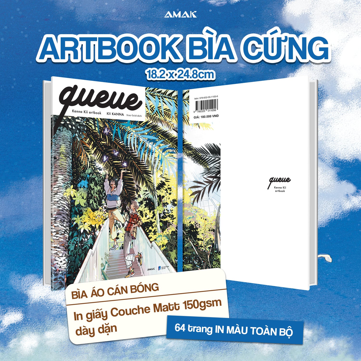 QUEUE - Kanna Kii Artbook – AMAK Store