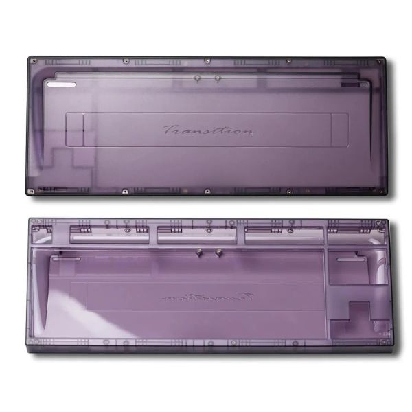 Swagkeys Transition Lite TKL Keyboard - Transparent Purple