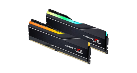 KIT Ram GSKILL Trident Z5 NEO RGB BLACK DDR5 128GB (64GB x 2) 6000MHz