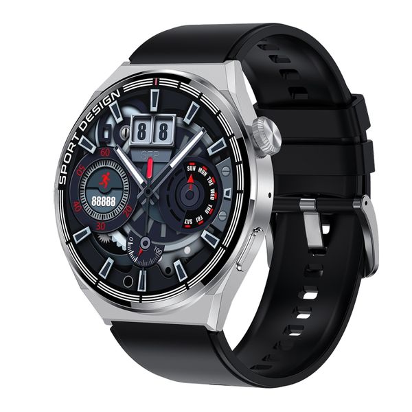 HDT 3 Max 1.6 inch IP67 Silicone Band Silver – Đồng hồ thông minh chốn