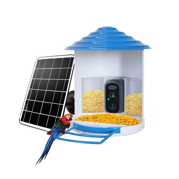 ESCAM PT389 – Camera WiFi AI nhận dạng hơn 11.300 loài chim, kèm Solar