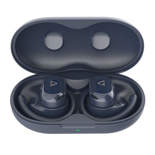 Tai nghe Bluetooth Ankbit E35 Xanh Lam
