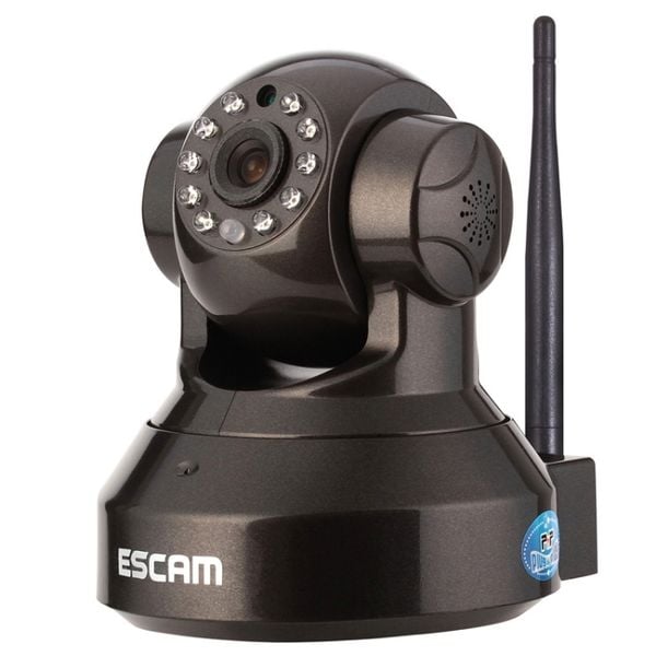 ESCAM QF100 – Camera WiFi Dome 720P, Pan/Tilt, ONVIF, thẻ TF