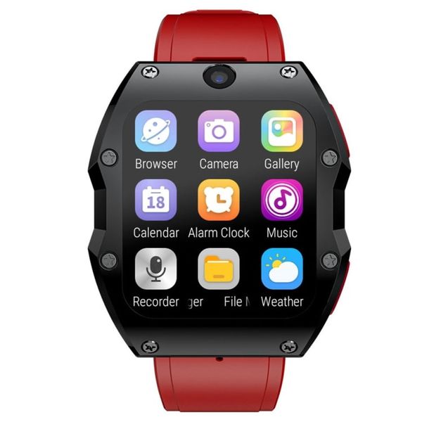 LOKMAT Appllp 3 Max 2.02 inch Red - Đồng hồ thông minh Thẻ SIM, Gọi 4G