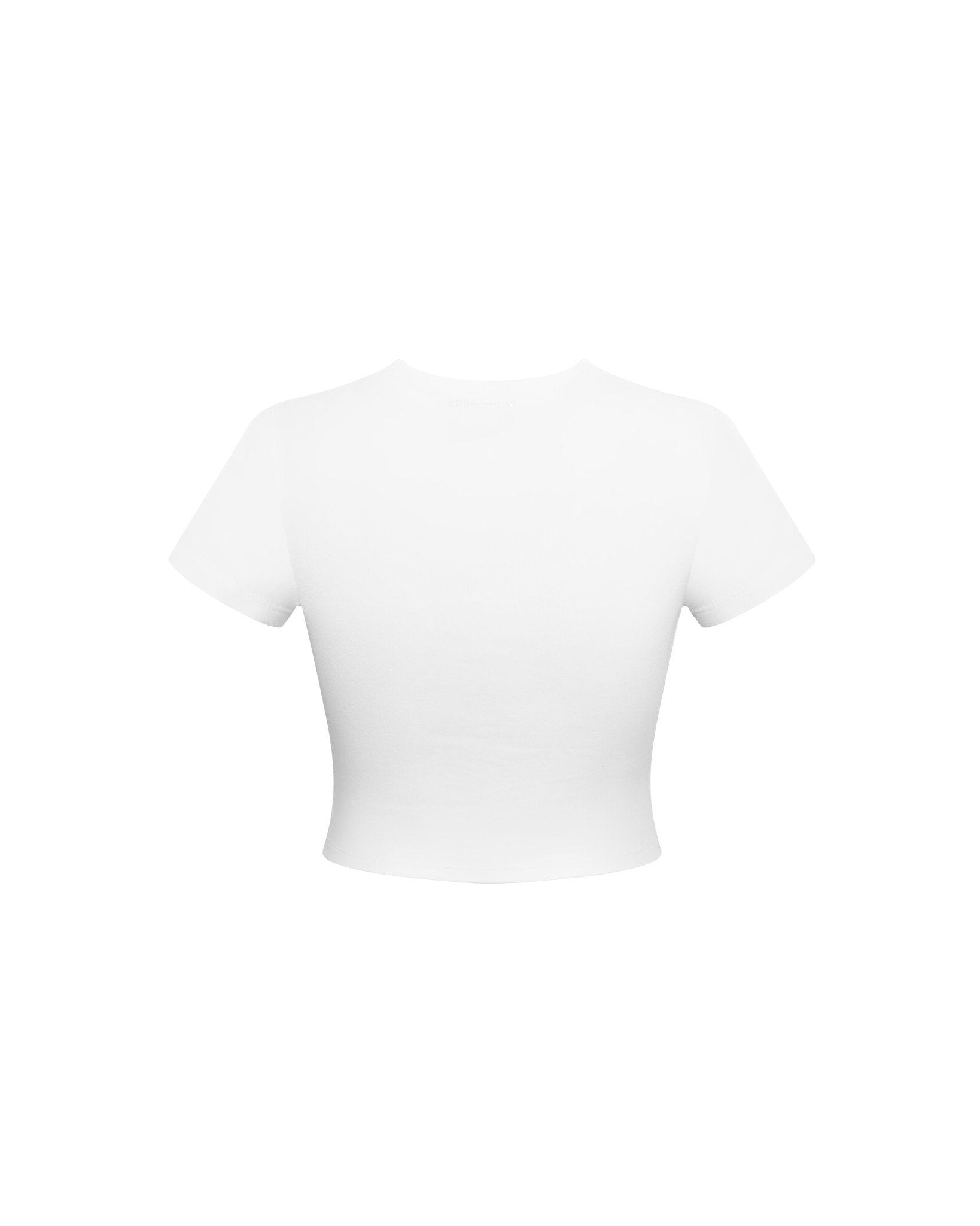TBT2 - FNOS BASIC CROPTOP - WHITE
